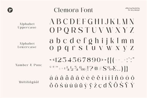 Clemora Font Youworkforthem