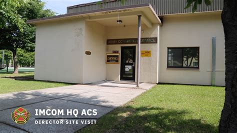 Imcom Hq Acs Director Site Visit Youtube