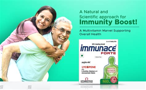 Immunace Forte With Vitamin D3 400 Iu Lycopene L Carnitine