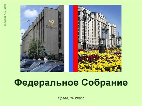 Федеральное Собрание презентация онлайн