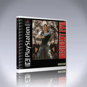 PS1 Resident Evil Retro Game Cases