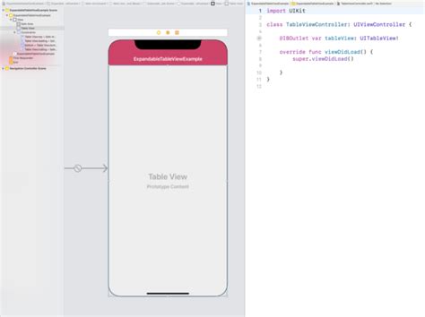 How To Make Expandable Tableview Using Swift John Codeos Blog With Free Ios And Android