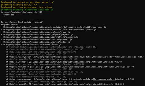Request Module Is Used In Libravebasejs But Axios Was Included As