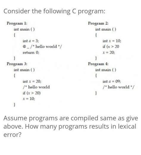 Compiler Design Madeeasy Subject Test 2019 Compiler Design Lexical