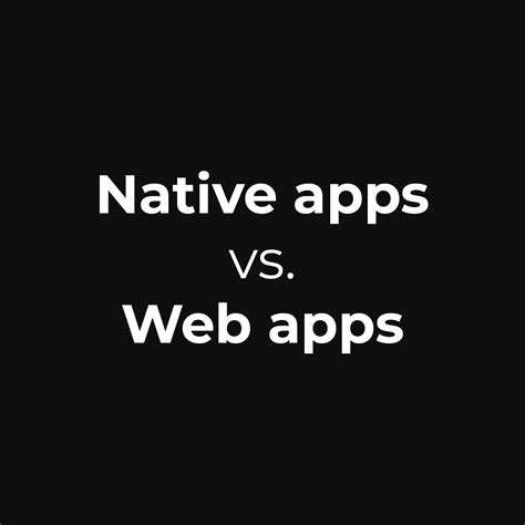 Gomycode So Whats The Difference Between Native Apps