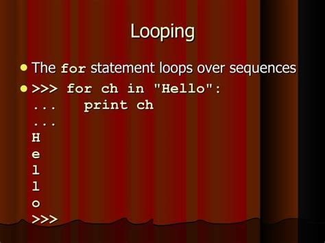 Python Presentation