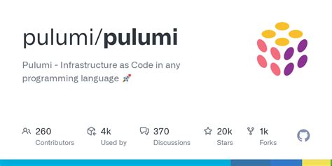 github pulumi pulumi pulumi modern infrastructure as code any