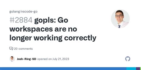 Gopls Go Workspaces Are No Longer Working Correctly · Issue 2884 · Golang Vscode Go · Github