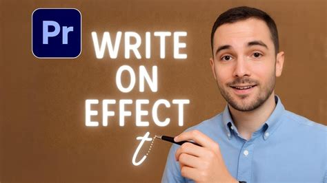 Handwriting Write On Effect Tutorial In Premiere Pro Youtube