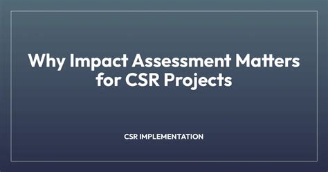 Csr Implementation • Csr Education