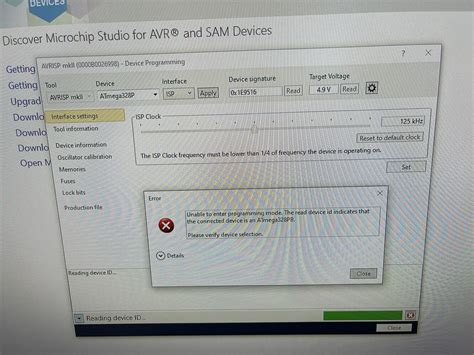 Unable To Burn Bootloader Using Mkii 3rd Party Boards Arduino Forum
