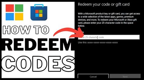 Redeem Microsoft Microsoft Store Redeem A Code TouchAble Pro