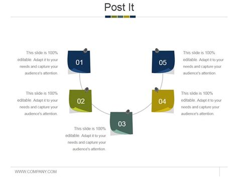 post it ppt powerpoint presentation styles visuals