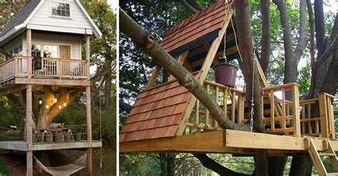 Будиночок на дереві 14 унікальних ідей Самотужки