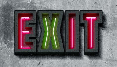 Buy Exit Font To Always Follow The Right Designs Direction