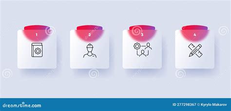 Gear Or A Settings Icon Set Customization Adjustment And Configuration Progress Concept