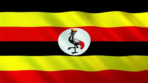 우간다 샤인의 깃발 금속 질감 3d 일러스트레이션 0명에 대한 스톡 사진 및 기타 이미지 0명 3차원 형태 갠지스 강 Istock