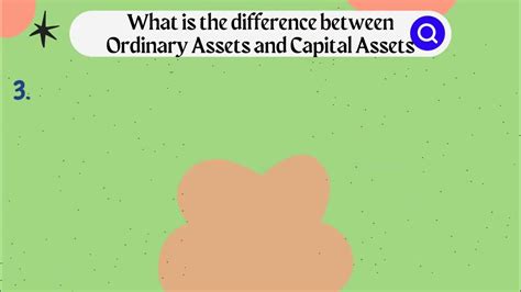 What Is The Difference Between Ordinary Assets And Capital Assets