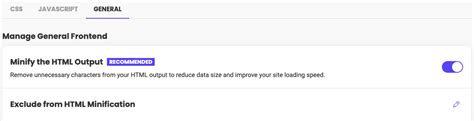Frontend Optimizations In Speed Optimizer SiteGround Tutorials