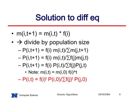 Ppt A Comparative Analysis Of Selection Schemes Used In Genetic