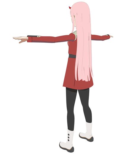 Zero Two Darling In The Franxx 3d Model By Ryanmaicol