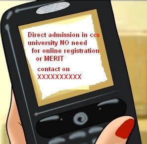 Chaudhary Charan Singh University Meerut Provisional Admission In Ccs University Without Online