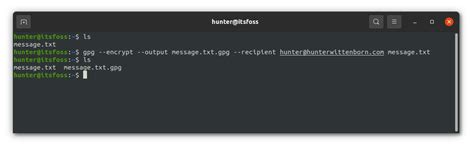 Using Gpg To Encrypt And Decrypt Files On Linux Hands On For Beginners