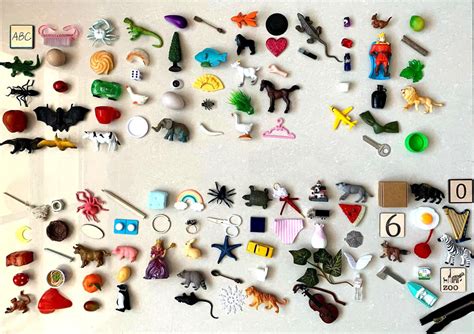 Montessori Language Vowel And Consonant Sound Objects 125pcs L003