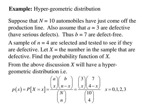 Ppt The Bernoulli Distribution Powerpoint Presentation Free Download