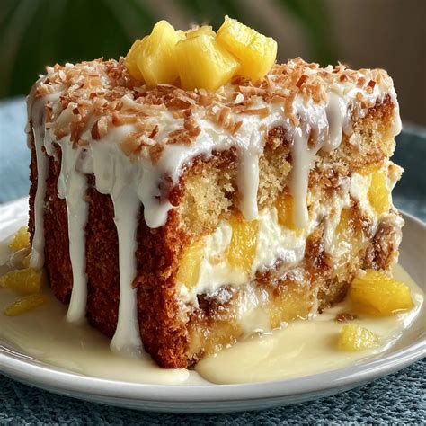 Hawaiian Pineapple Cake Claras Recipes