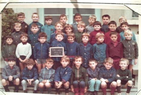 Photo De Classe Ce1 1970 1971 De 1971 Ecole Pierre Et Marie Curie