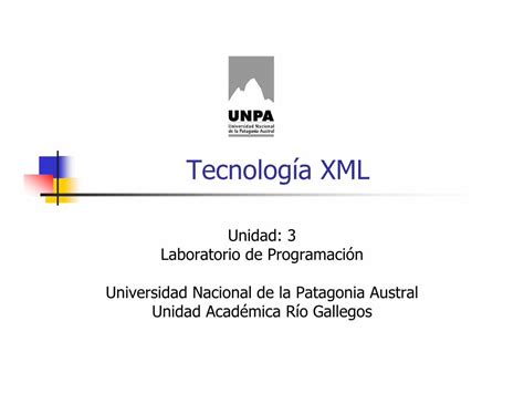 PDF Tecnología XML PDF fileXML Laboratorio de Programacion Estructura de un documento