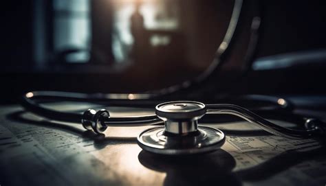 premium ai image expert cardiologist uses diagnostic medical tool for