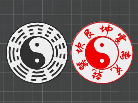 Fidget Spinners（指间陀螺，太极八卦版） By 红药桥边 Makerworld