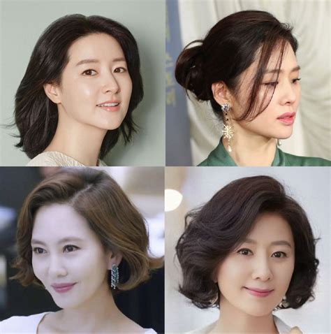 50대 60대 중년여성 헤어스타일 레이어드컷 단발펌 S컬펌 로우번 모음 Zip 네이버 블로그