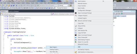 Creating An Msi Package For C Windows Application Using A Visual