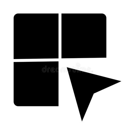 Web Menu Click Menu Nav Bar Menu Scrolling Icon Stock Vector