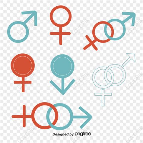 남녀 기호그 남자여자 Png 일러스트 무료 다운로드 Lovepik