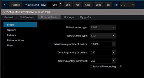 Thinkorswim Quantity With Buttons Usethinkscript Community