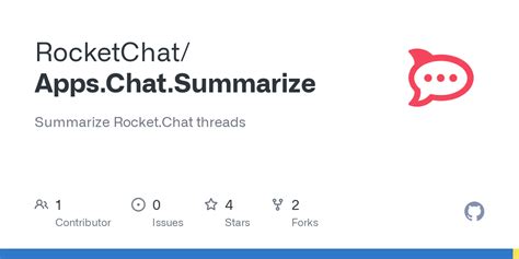 GitHub RocketChat Apps Chat Summarize Summarize Rocket Chat Threads