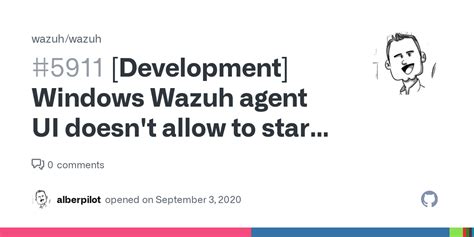 Development Windows Wazuh Agent Ui Doesnt Allow To Start The Service