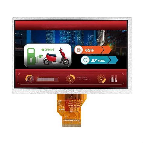 Inch TFT Pin Lvds Interface X LCD Display With Touch Panel Touch Screen And LCD