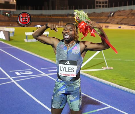 Noah Lyles Sets World Lead And Meeting Record At Racers Grand Prix 200m Track