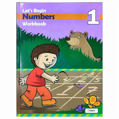 Lets Begin Numbers Workbook 1