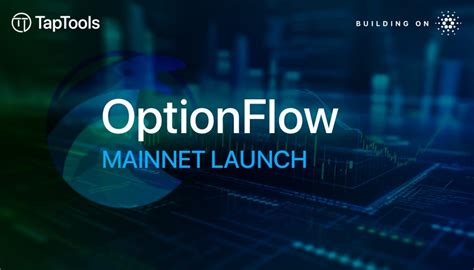 Cardanos First Option Protocol To Launch This Week By Tap In With Taptools Tap In With