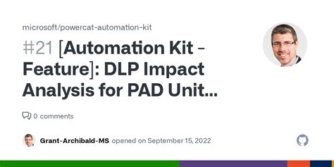 Automation Kit Feature Dlp Impact Analysis For Pad Unit Test · Issue 21 · Microsoft