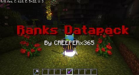 Ranks Datapack Minecraft Data Pack
