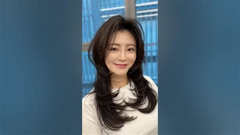 각진 얼굴형을 보완하는 가득한 옆볼륨 하이레이어드컷 제니레이어드컷 Youtube