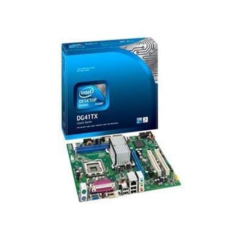 Intel Dg41tx Socket Lga775 Matx Bundkort Intel G41 Express Intel Lga775 Socket Ddr3 Ram