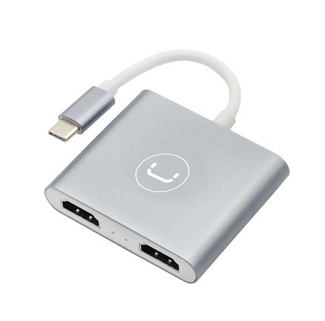 Usb C To Dual Hdmi Port Adapterhb Sv Unno Tekno